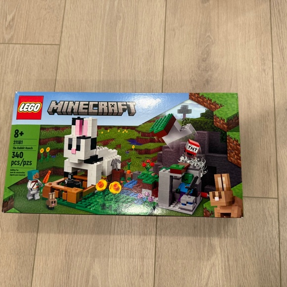 Lego | Toys | Minecraft The Rabbit Ranch Lego Set Brand New Never ...